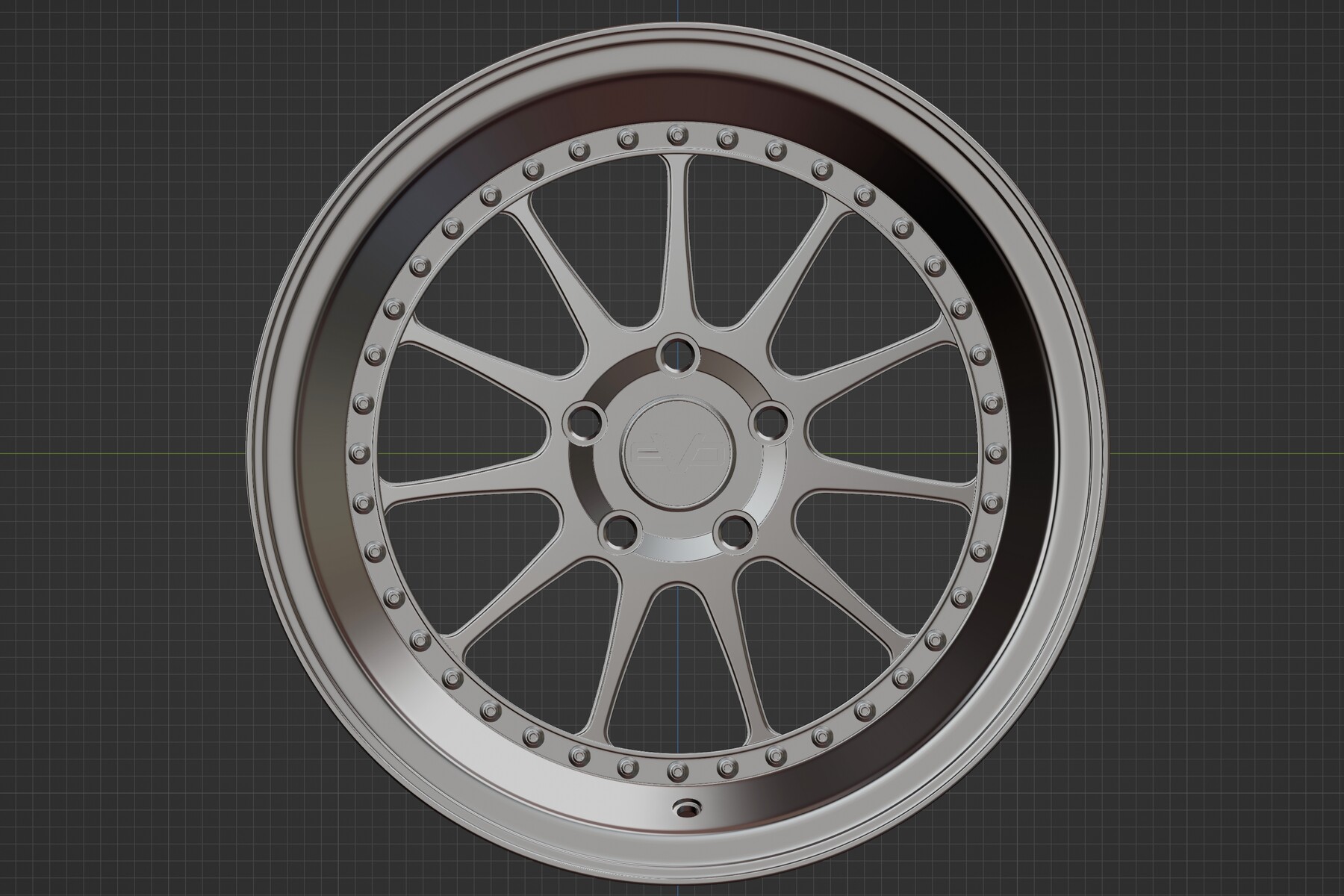 ArtStation - EVO61 LS4 Car wheel FREE 3D model | Resources