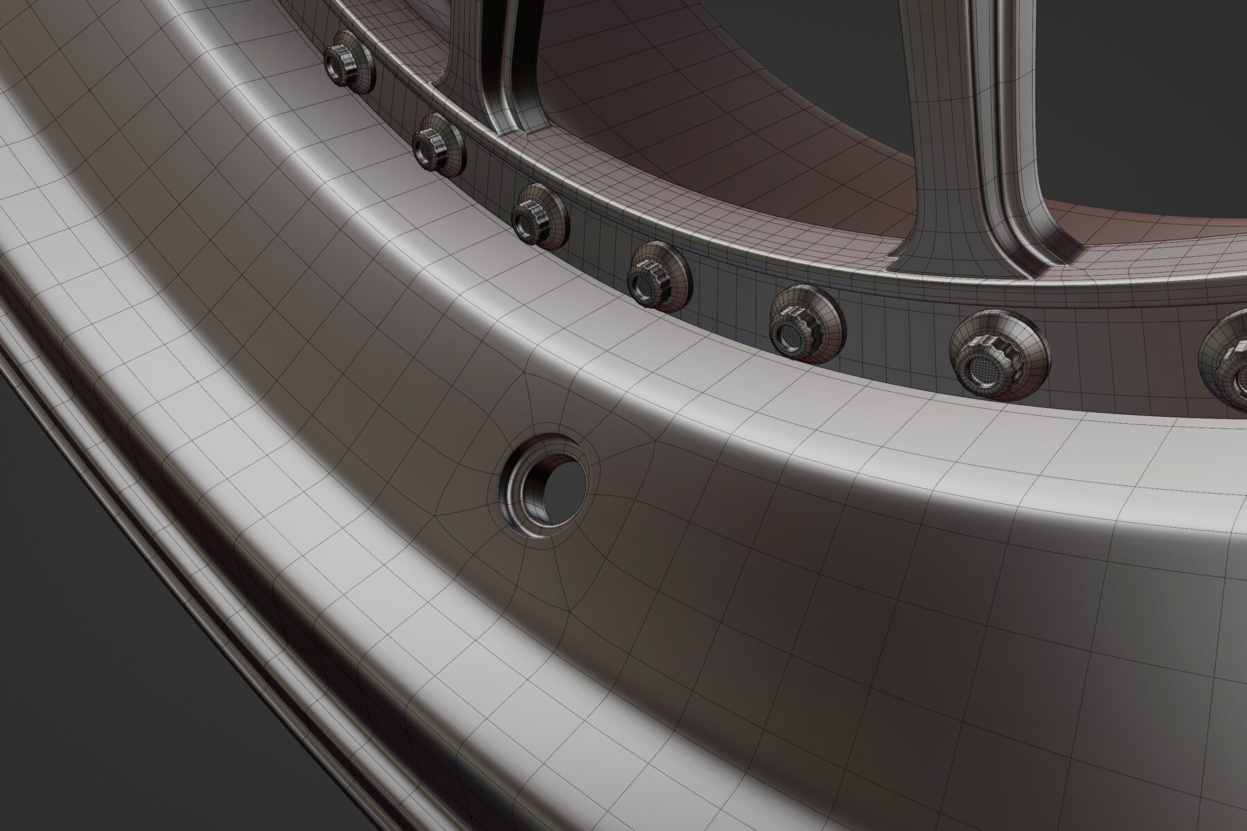 ArtStation - EVO61 LS4 Car wheel FREE 3D model | Resources