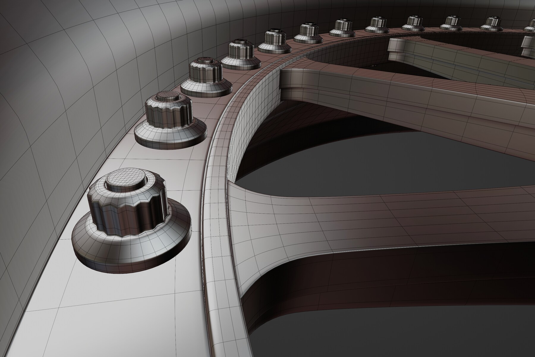 ArtStation - EVO61 LS4 Car wheel FREE 3D model | Resources