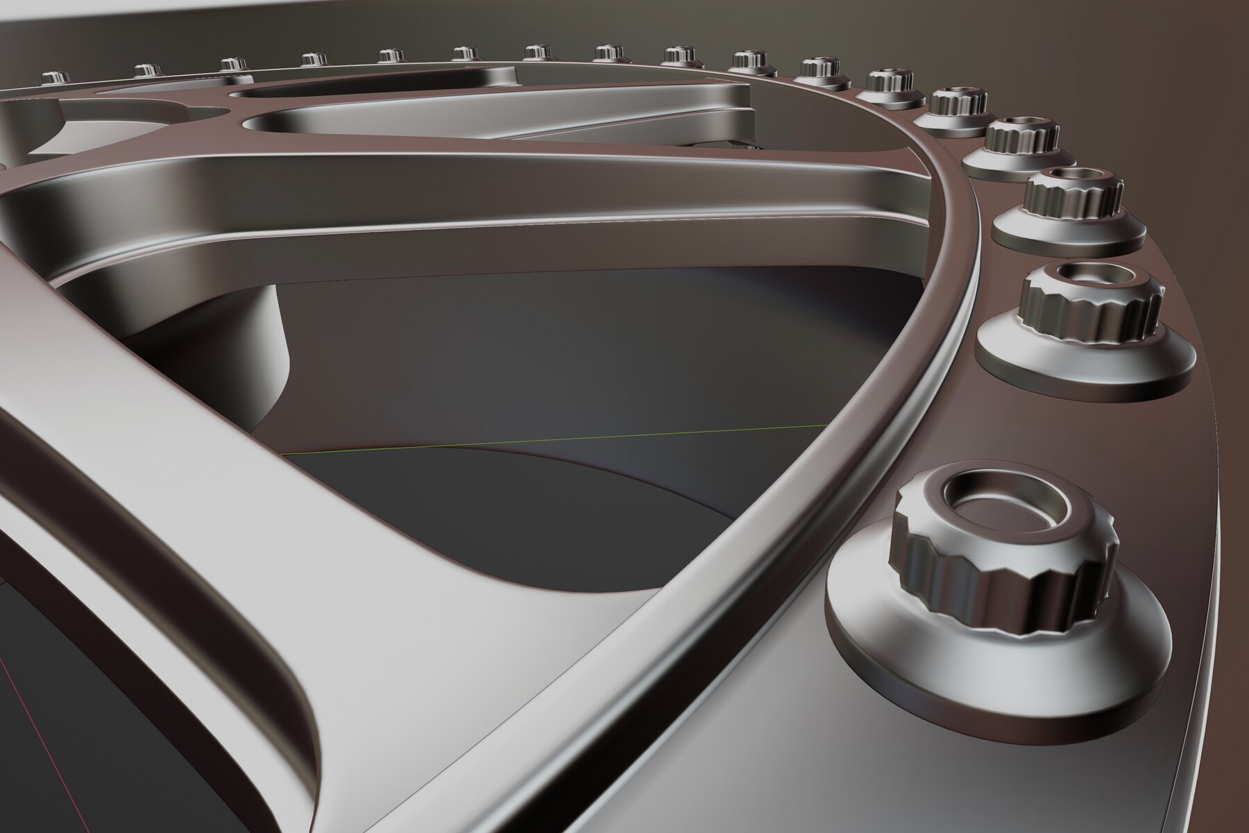 ArtStation - EVO61 LS4 Car wheel FREE 3D model | Resources