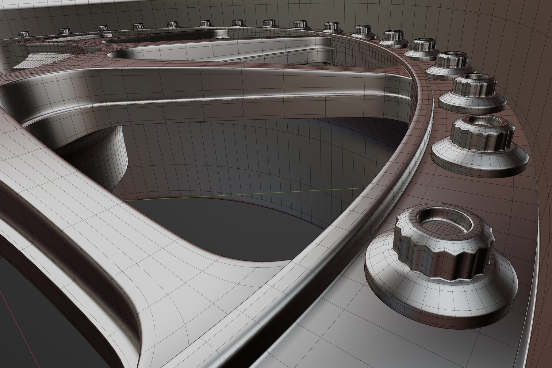 ArtStation - EVO61 LS4 Car wheel FREE 3D model | Resources