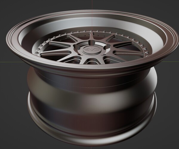 ArtStation - EVO61 LS4 Car wheel FREE 3D model | Resources