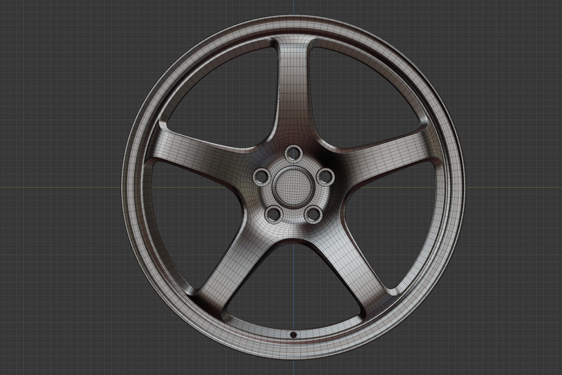 ArtStation - gramLIGHTS 57CR Car wheel FREE 3D model | Resources