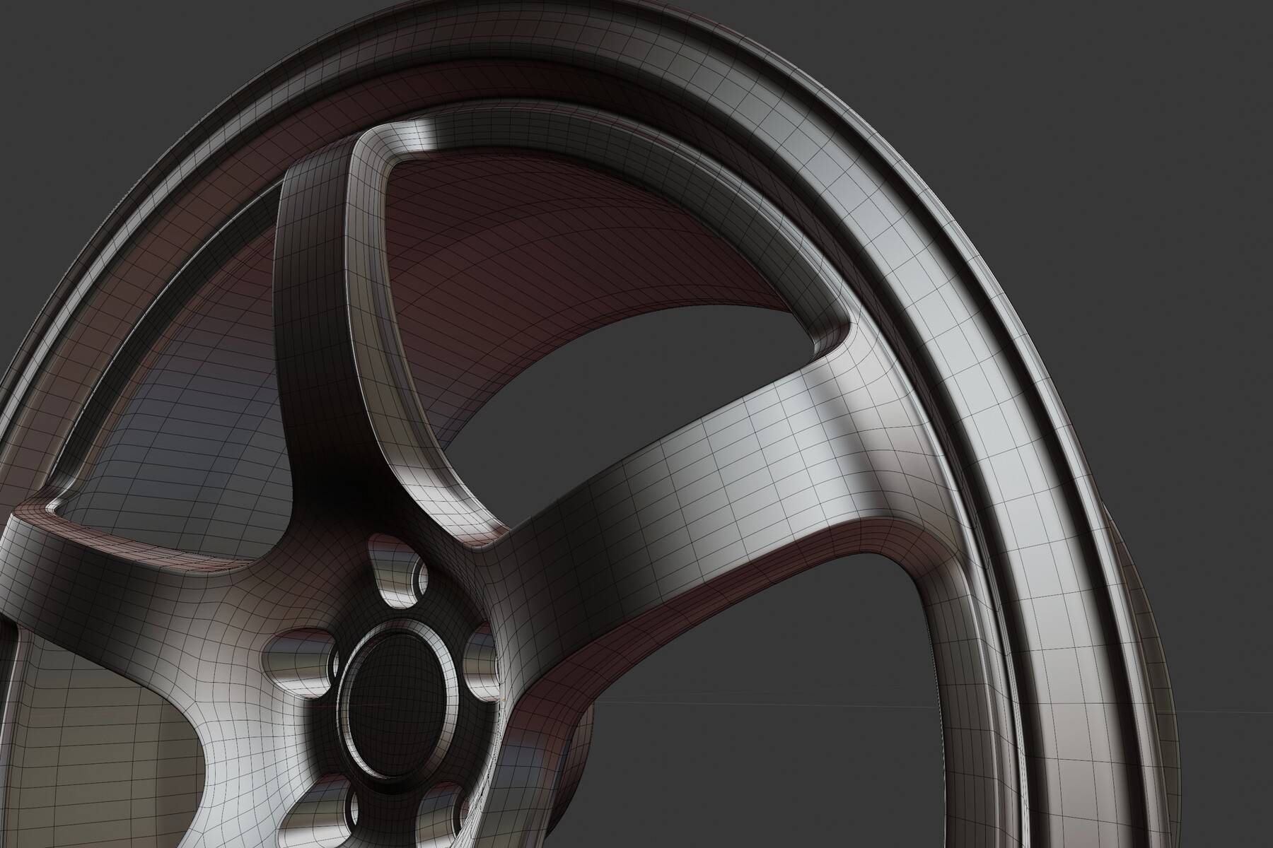 ArtStation - gramLIGHTS 57CR Car wheel FREE 3D model | Resources