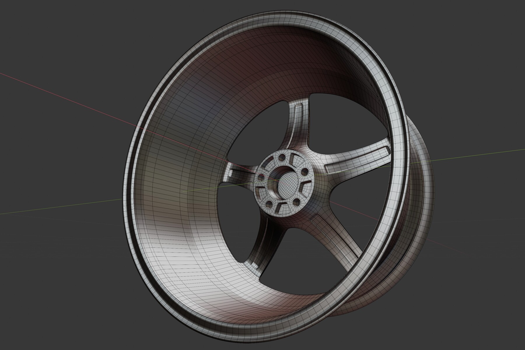 ArtStation - gramLIGHTS 57CR Car wheel FREE 3D model | Resources