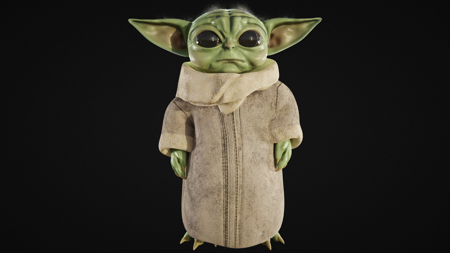 ArtStation - Grogu | Game Assets