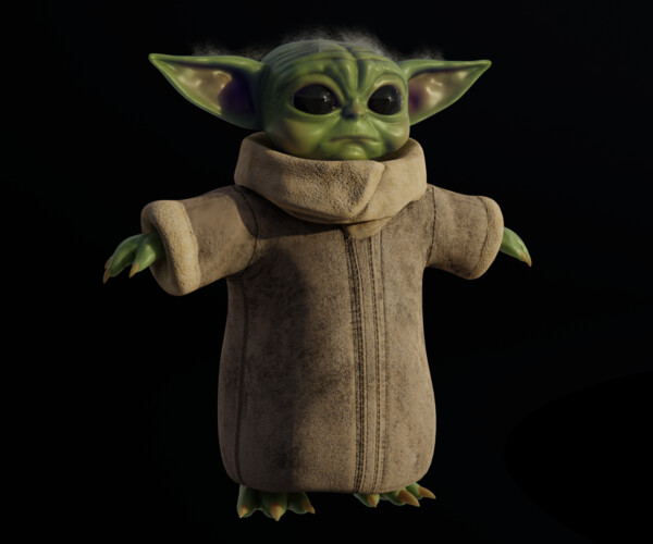 ArtStation - Grogu | Game Assets