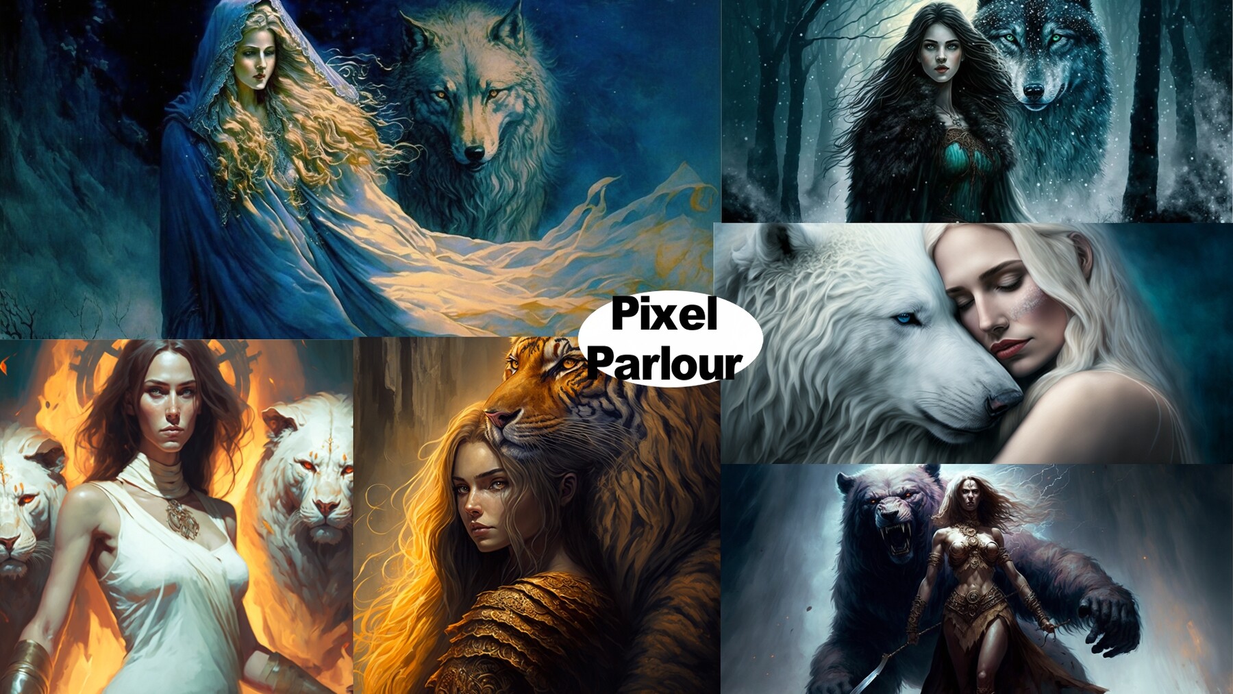 ArtStation - Beauty and the Beast: A 41 JPEG Of Up To 8K Resolution ...