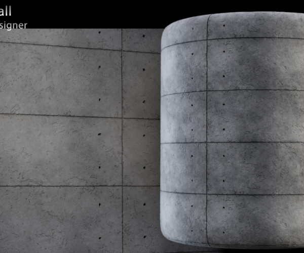 ArtStation - Cement Wall | Game Assets