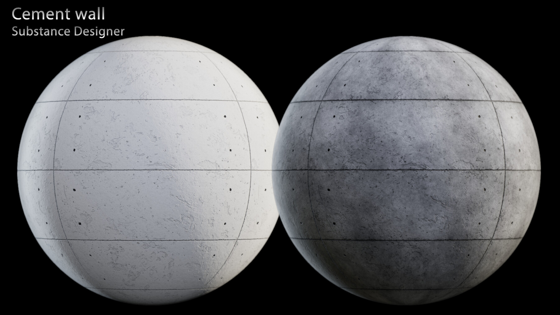 ArtStation - Cement Wall | Game Assets