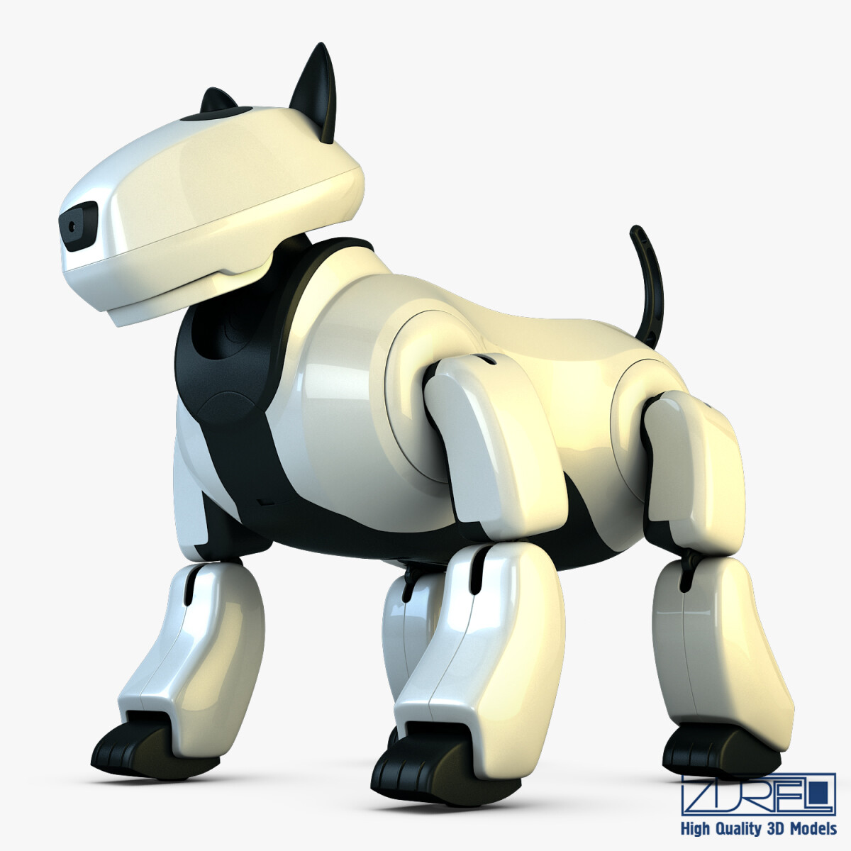 ArtStation - Genibo Robot Dog White | Resources