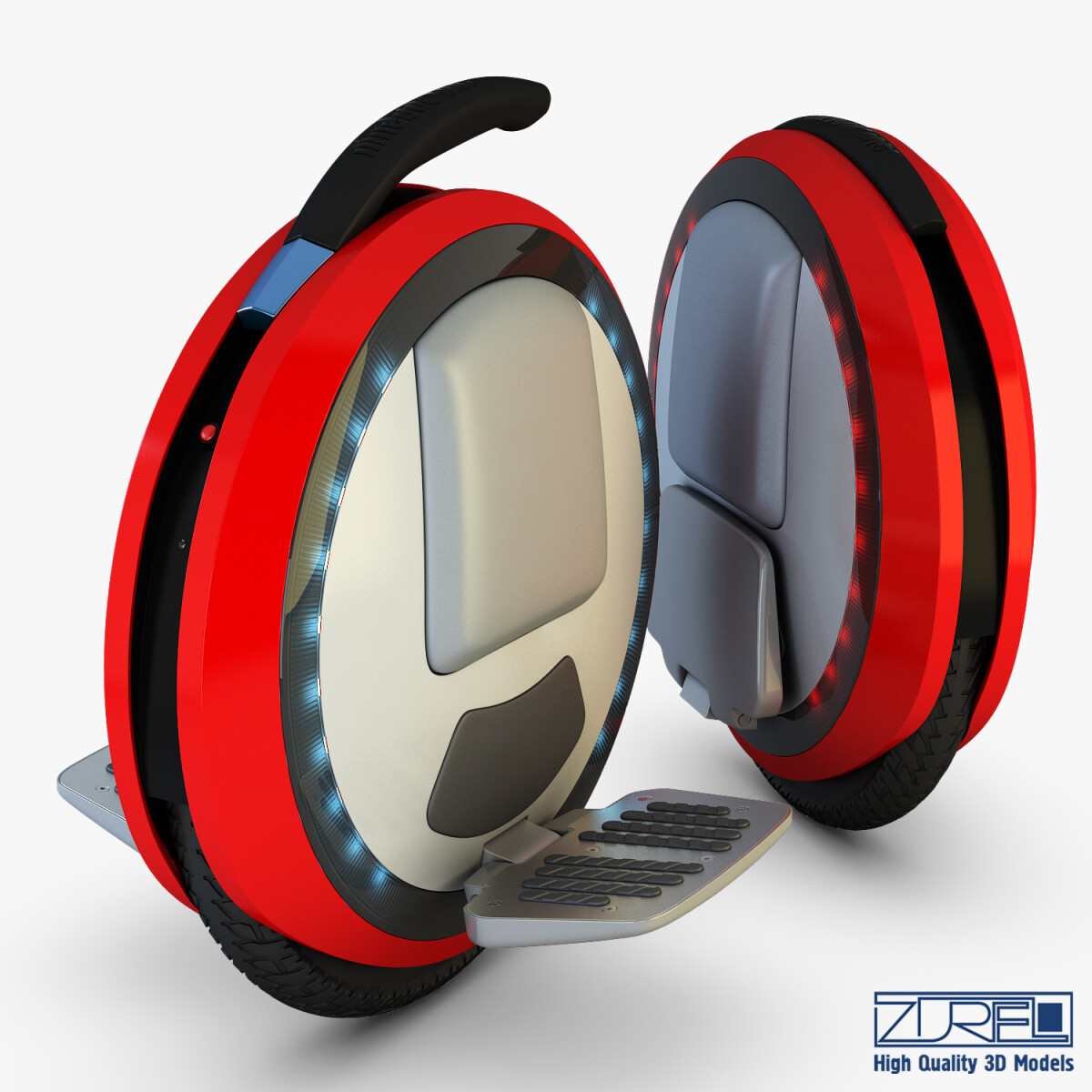 ArtStation - Ninebot One Red | Resources