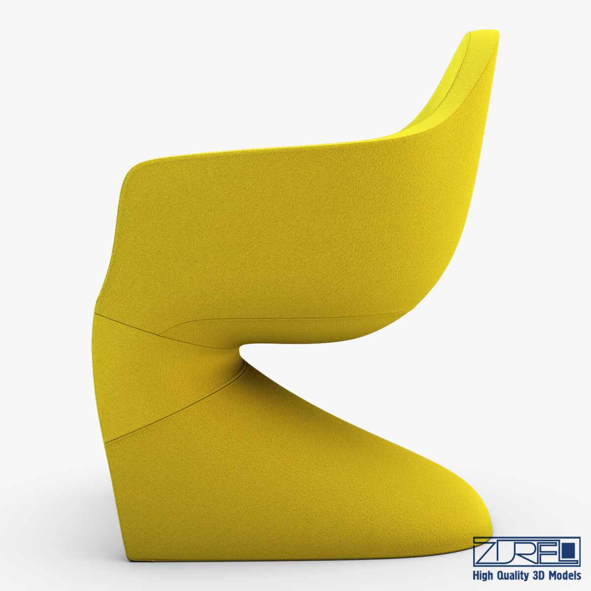 ArtStation - Lotem Chair Yellow | Resources