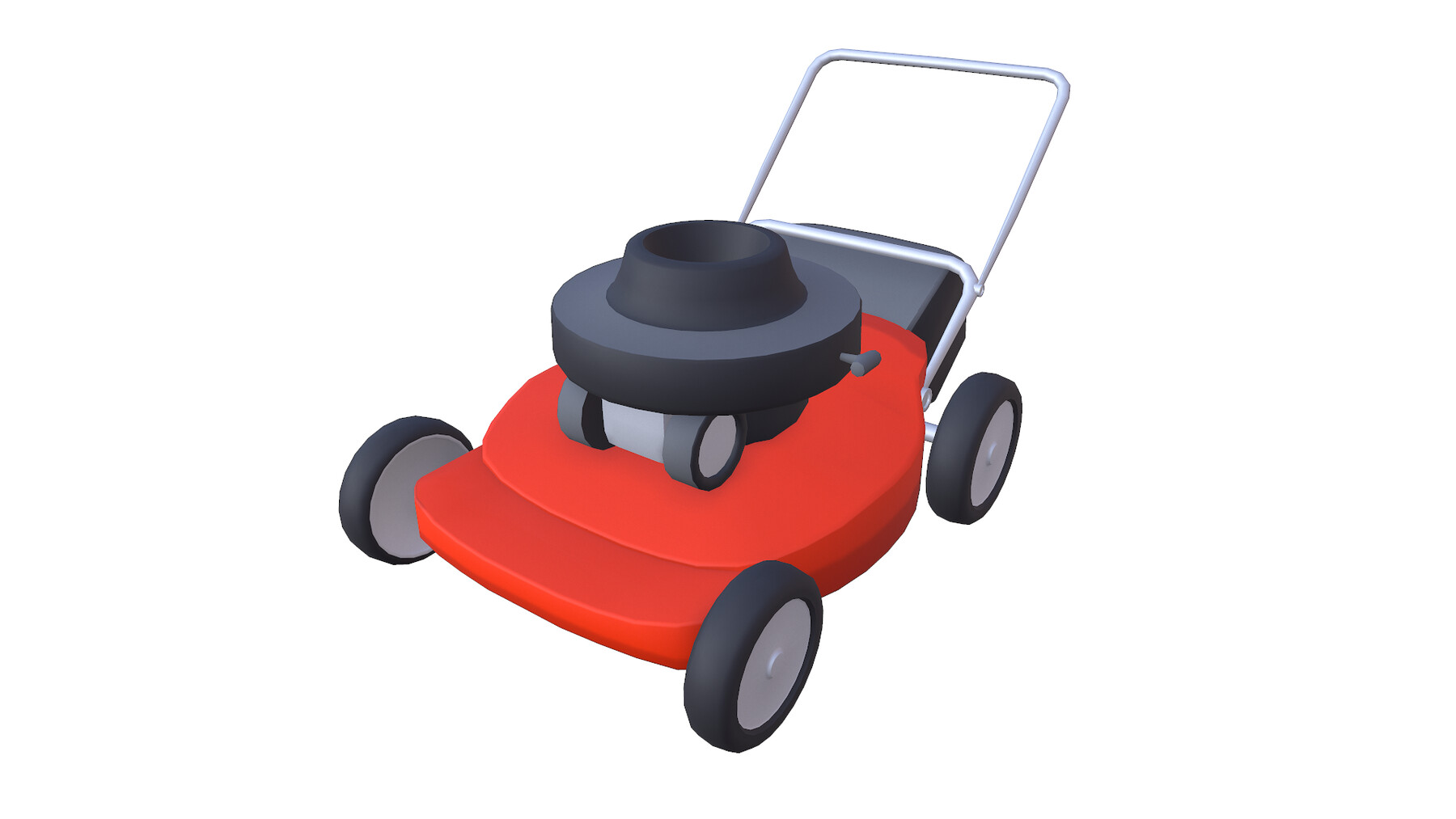 ArtStation - Cartoon Lawn Mower | Game Assets