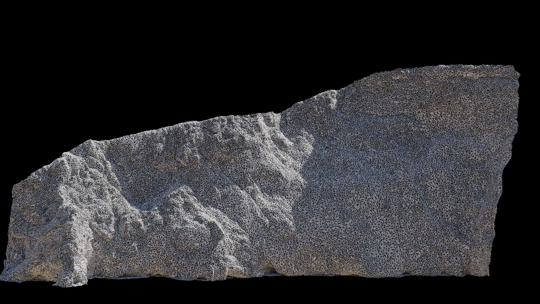 ArtStation - Large Coastal Cliff PBR Scan 02 & Highpoly | Game Assets
