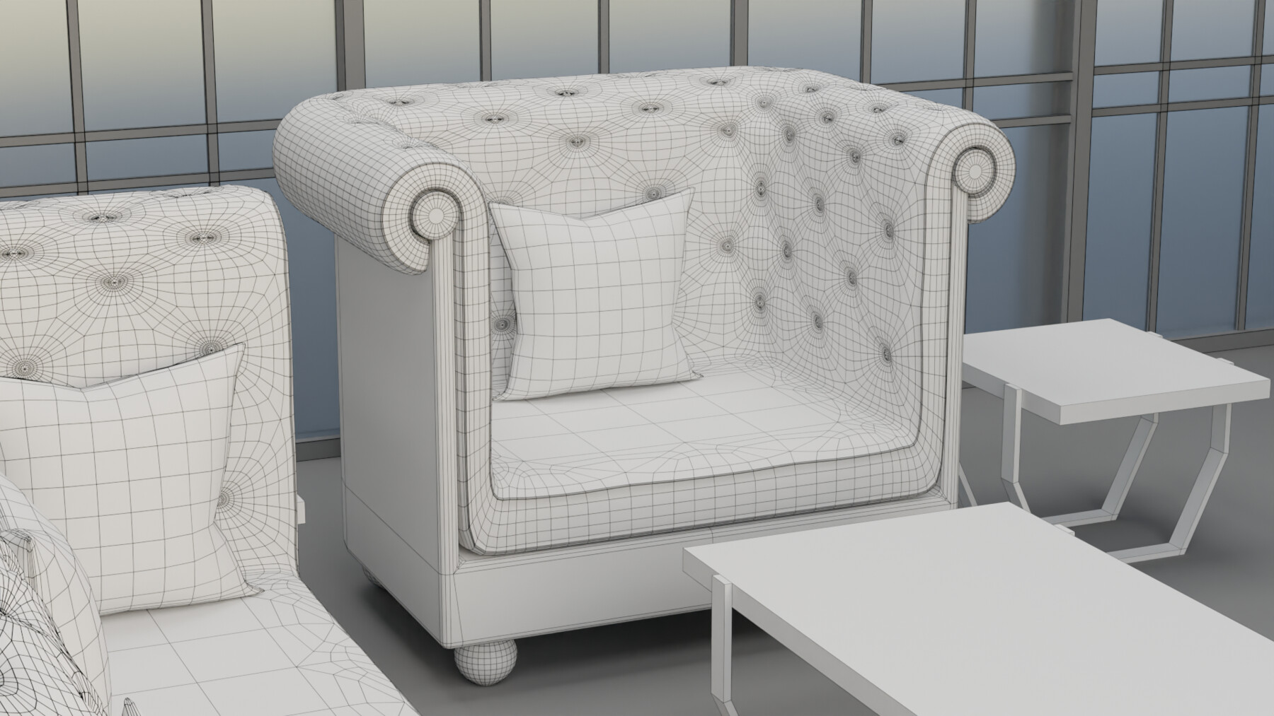 ArtStation - Sofa Set 06 | Game Assets