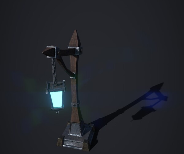 ArtStation - Horror Light Pole | Resources