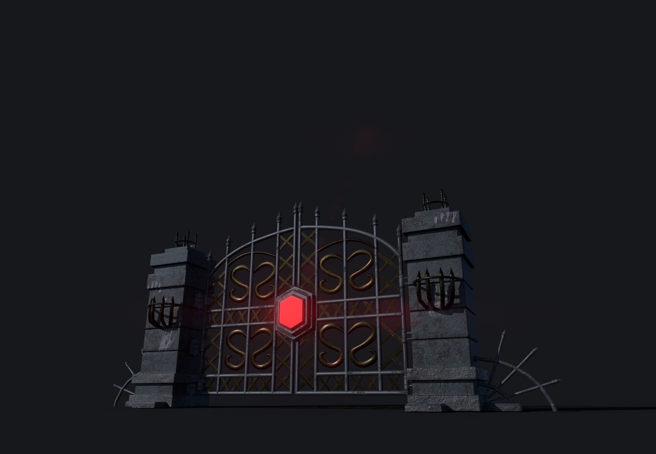 ArtStation - Horror Gate | Resources