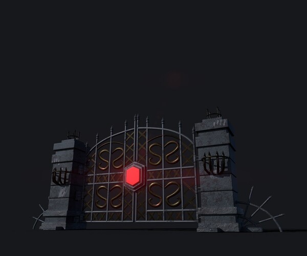 ArtStation - Horror Gate | Resources