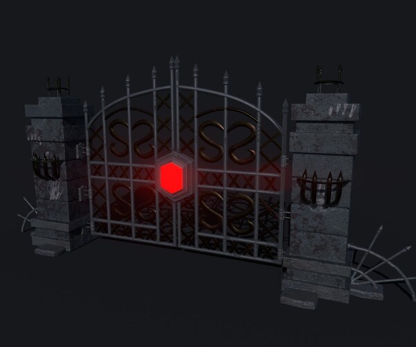 ArtStation - Horror Gate | Resources