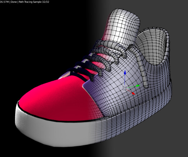 ArtStation - Basic Sneakers | Resources