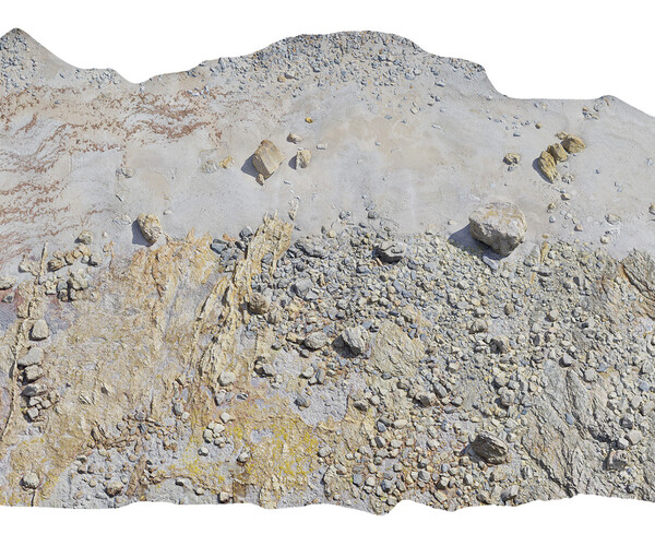 ArtStation - Large Rocky Sand Beach PBR Scan & Highpoly | Game Assets