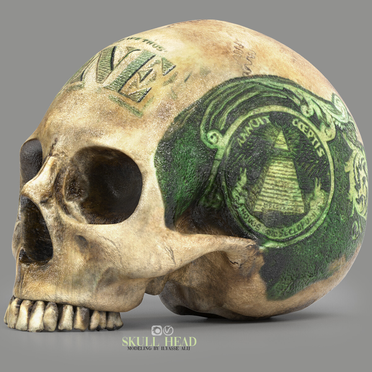 ArtStation - skull head | Game Assets