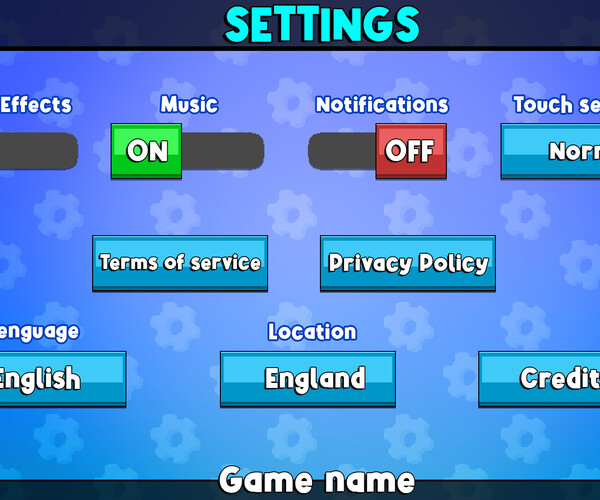 ArtStation - Game ui asset pack | Game Assets