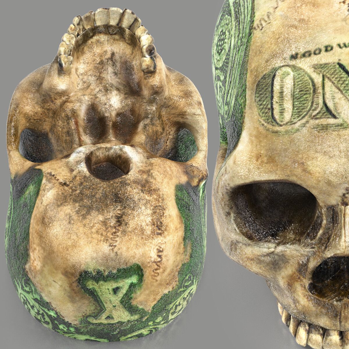 ArtStation - skull head | Game Assets