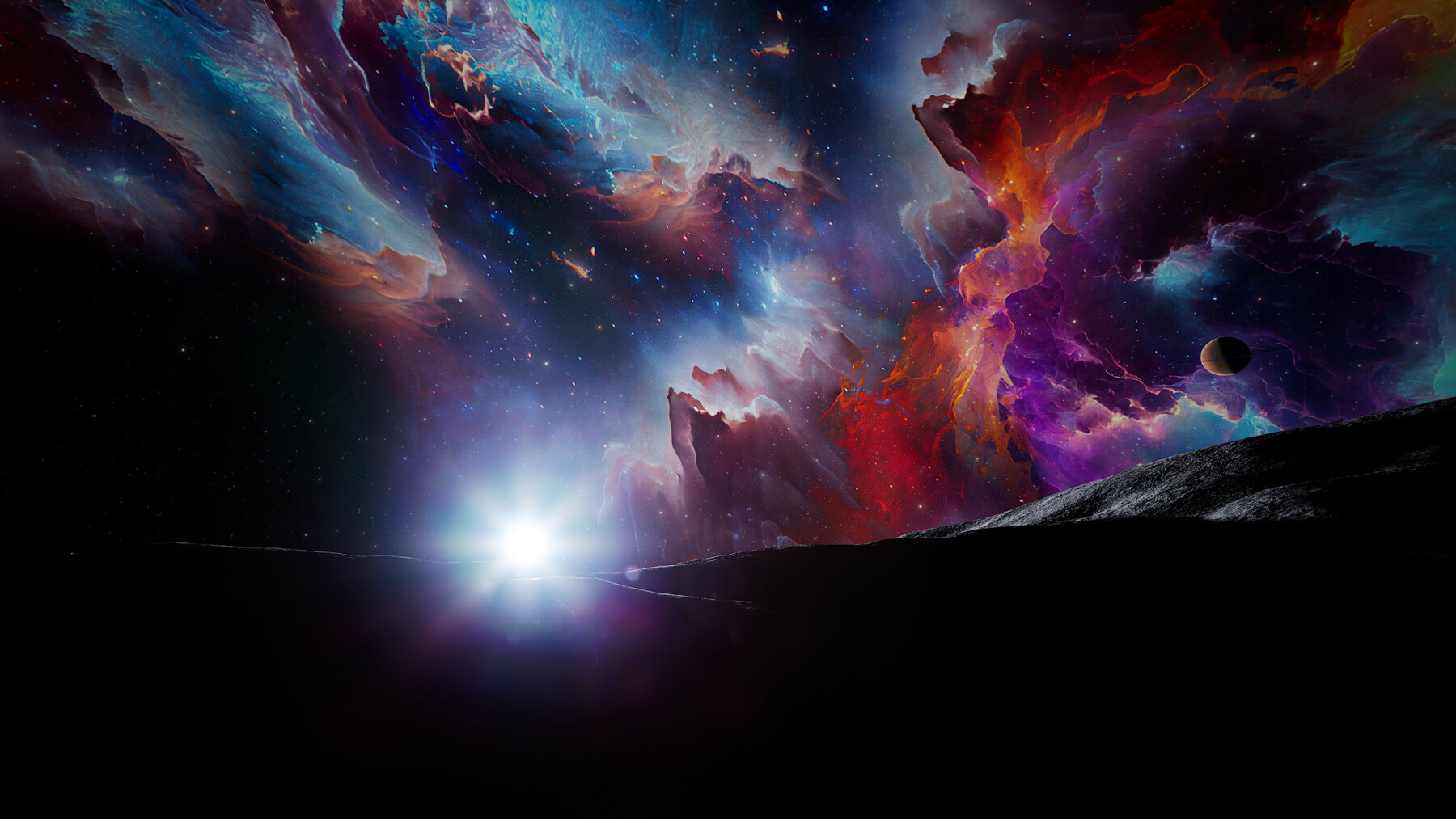 ArtStation - Abstract Nebula Skyboxes Volume 4 || Unreal Engine Project ...