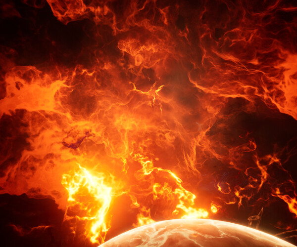 Artstation Abstract Nebula Skyboxes Volume 4 Unreal Engine Project