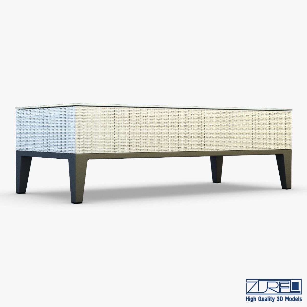 ArtStation - Rexus Coffee Table White | Resources