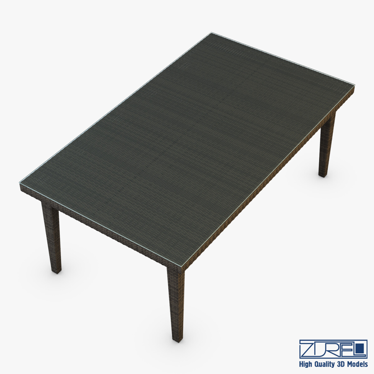 ArtStation - Rexus Dining Table Brown | Resources