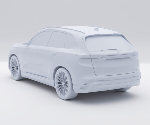 ArtStation - TOGG SUV 3D Car Model | Resources