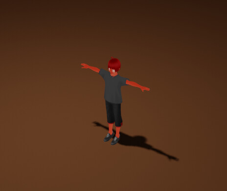 ArtStation - Anime Demon Man | Game Assets