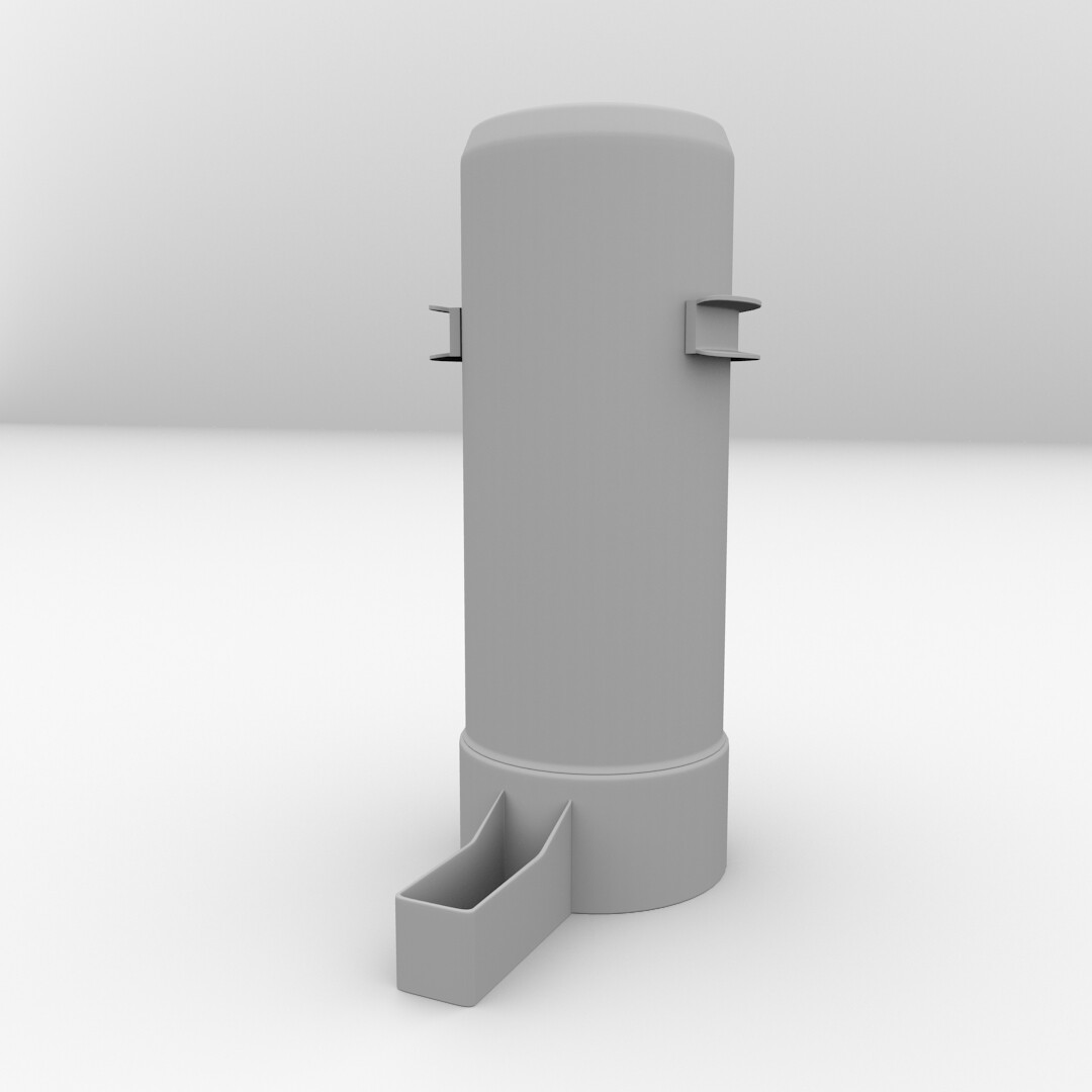 ArtStation - Bird Auto Drinker | Game Assets