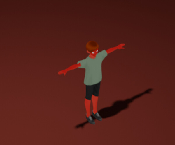 ArtStation - Anime Demon Man 3 | Game Assets