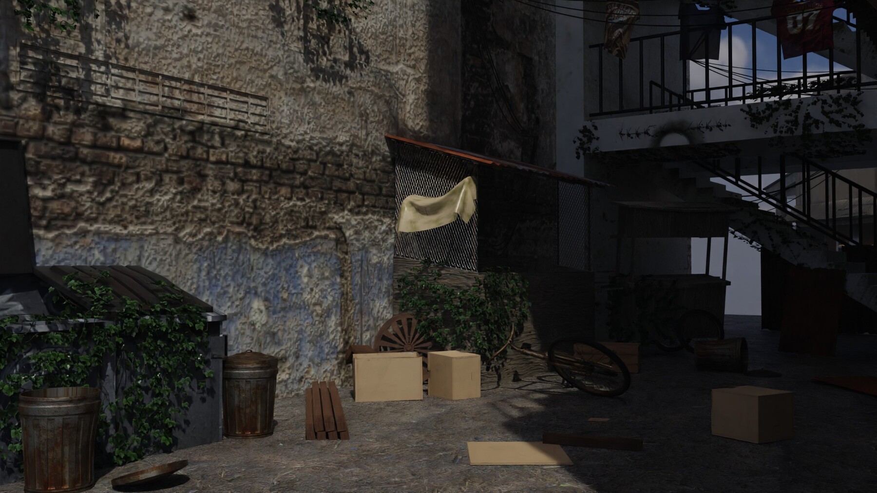 ArtStation - Slum city | Resources