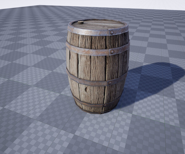 ArtStation - Vintage Crates, Barrels and Chests for Unreal Engine ...