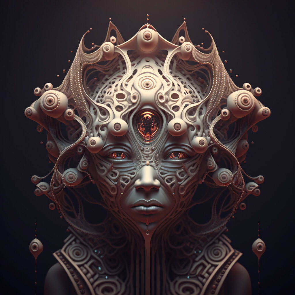 ArtStation - Psychedelic Beings | Artworks