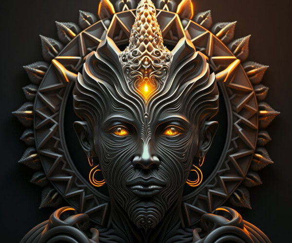 ArtStation - Psychedelic Beings | Artworks