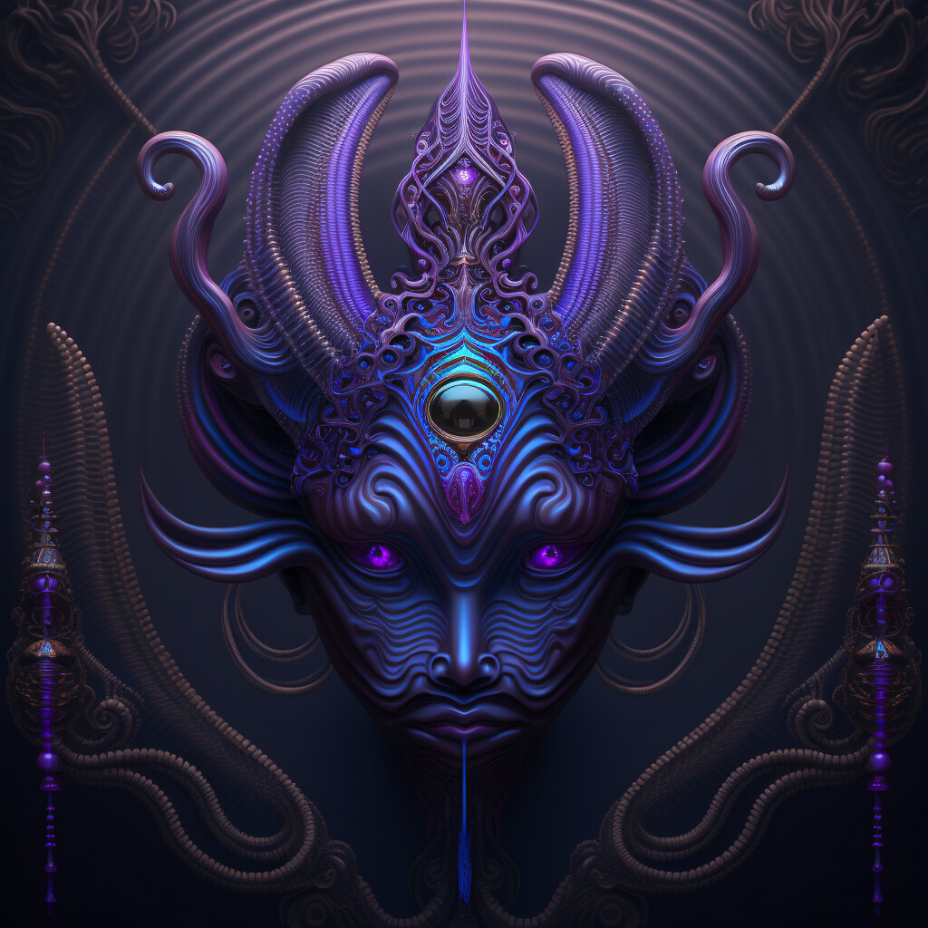 ArtStation - Psychedelic Beings | Artworks