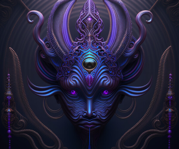 ArtStation - Psychedelic Beings | Artworks