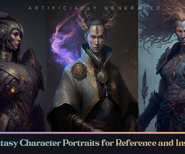 ArtStation - Fantasy Character Portraits for Reference and Inspiration ...