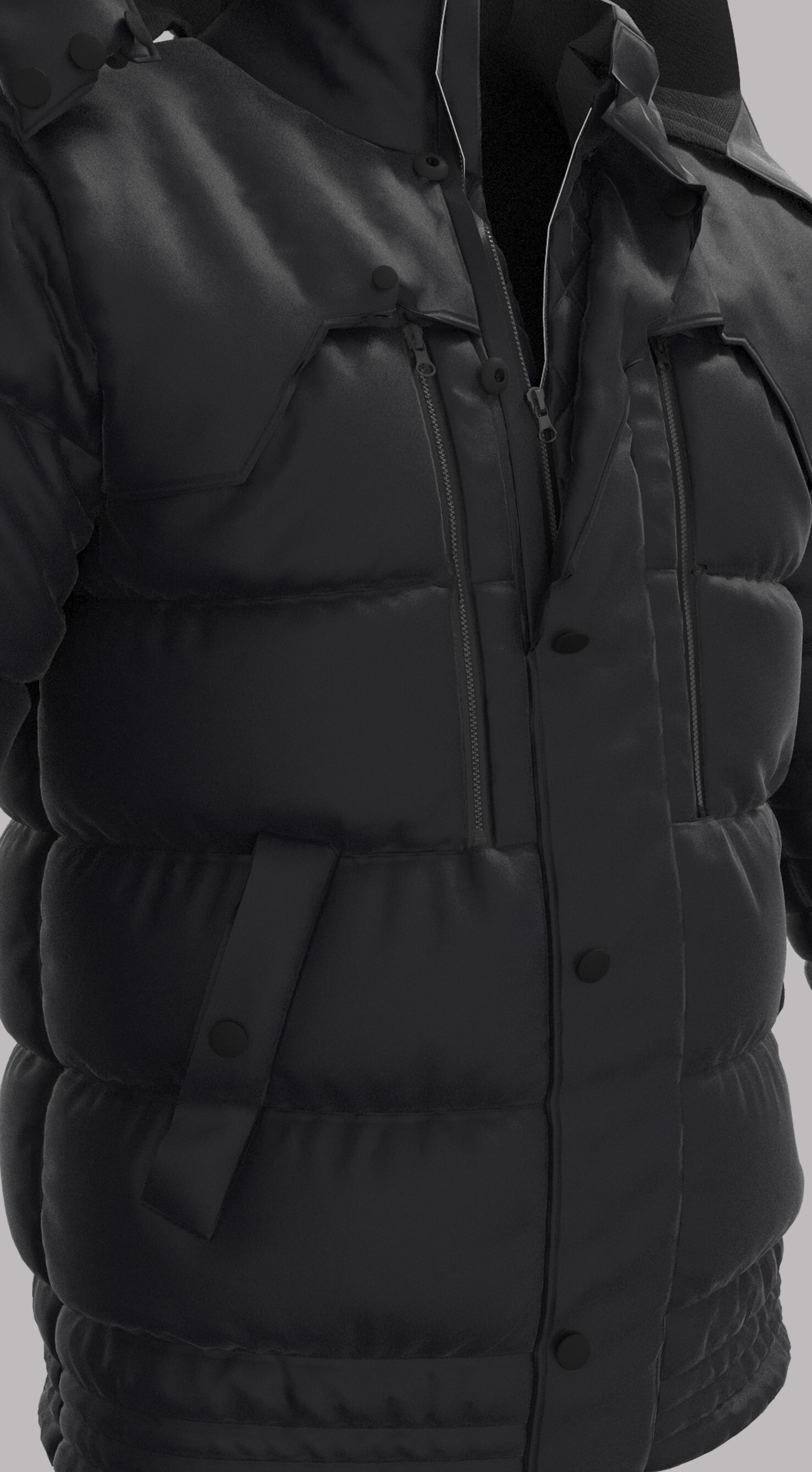 ArtStation - 3D JACKET MALE : ZPRJ + OBJ + FBX | Resources