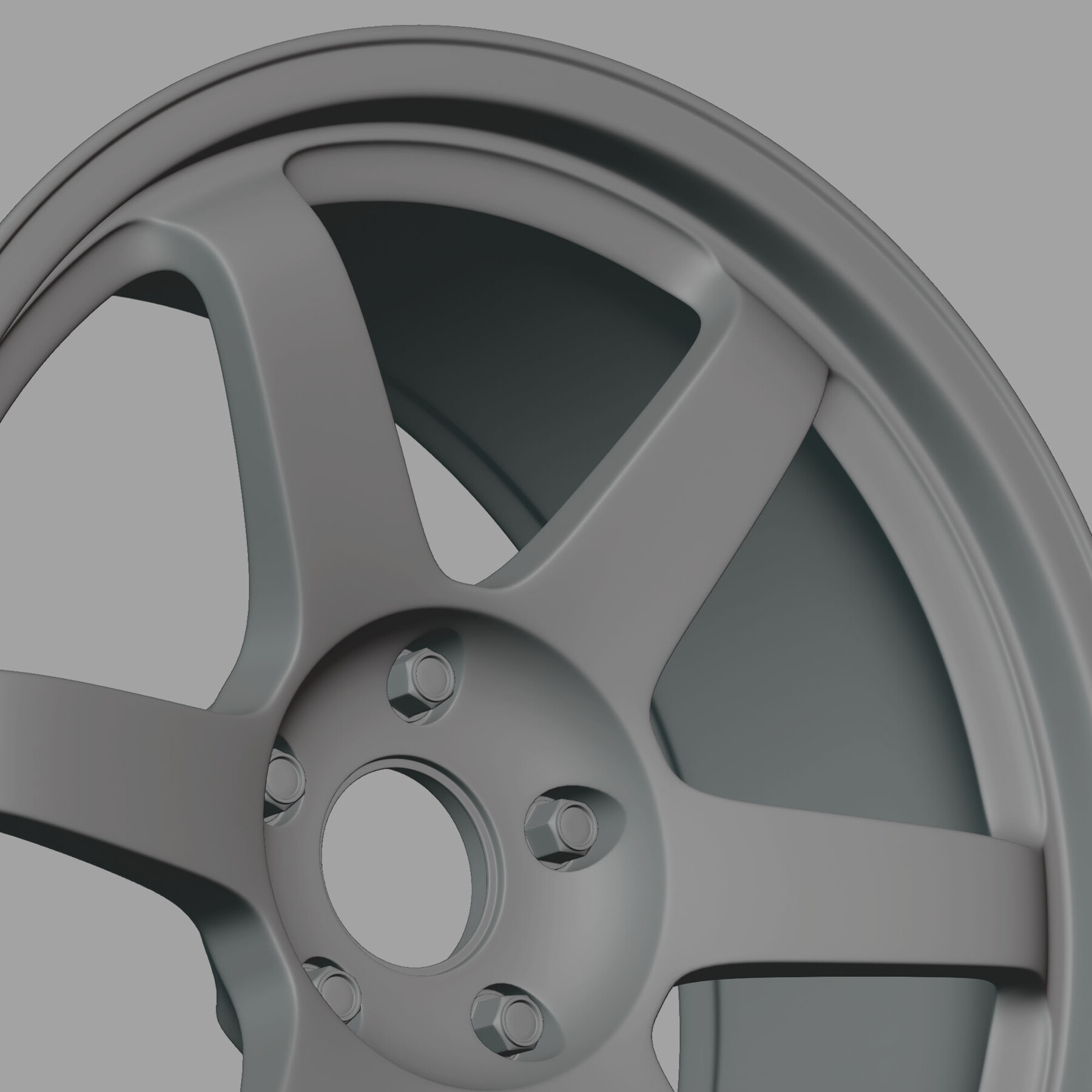 ArtStation - RAYS Volk Racing TE37 Rim/Wheel 3D Model | Resources
