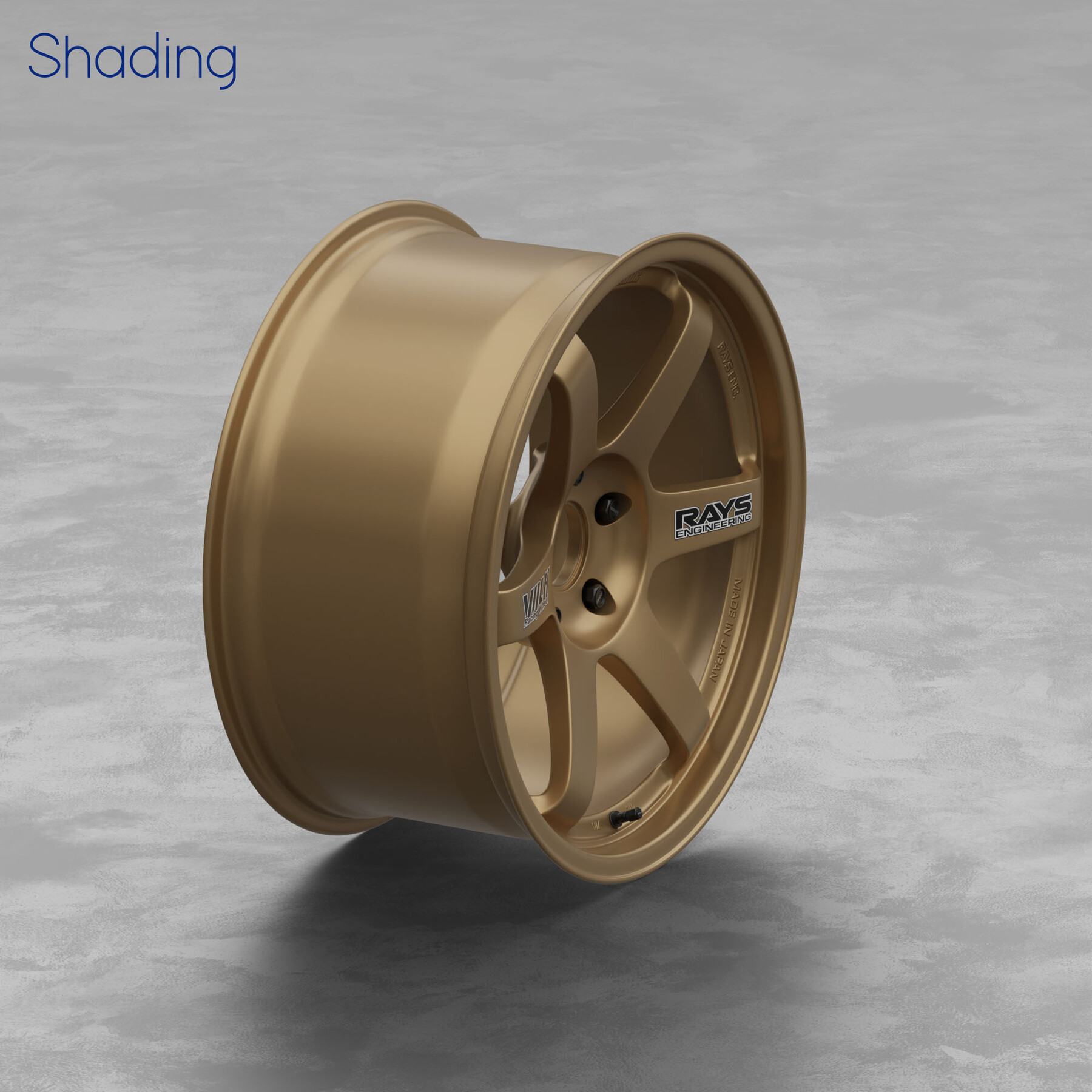 ArtStation - RAYS Volk Racing TE37 Rim/Wheel 3D Model | Resources