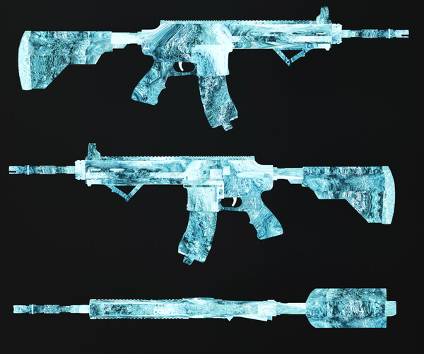 ArtStation - M416 Lednik | Resources