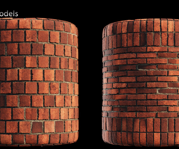 ArtStation - Brick Wall 11Brick Models | Game Assets