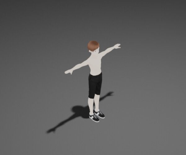 ArtStation - Man Mesh 1 | Game Assets